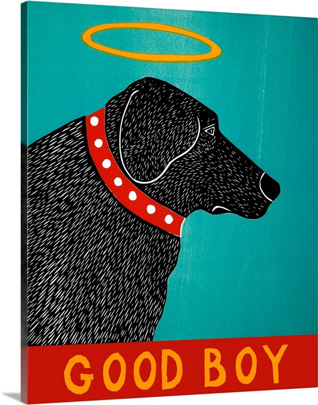 Good Boy Black | Great Big Canvas