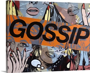 Gossiping Wall Art, Canvas Prints, Framed Prints, Wall Peels | Great ...