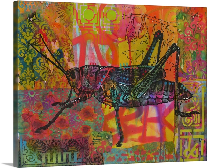 Grasshopper Wall Art, Canvas Prints, Framed Prints, Wall Peels | Great ...