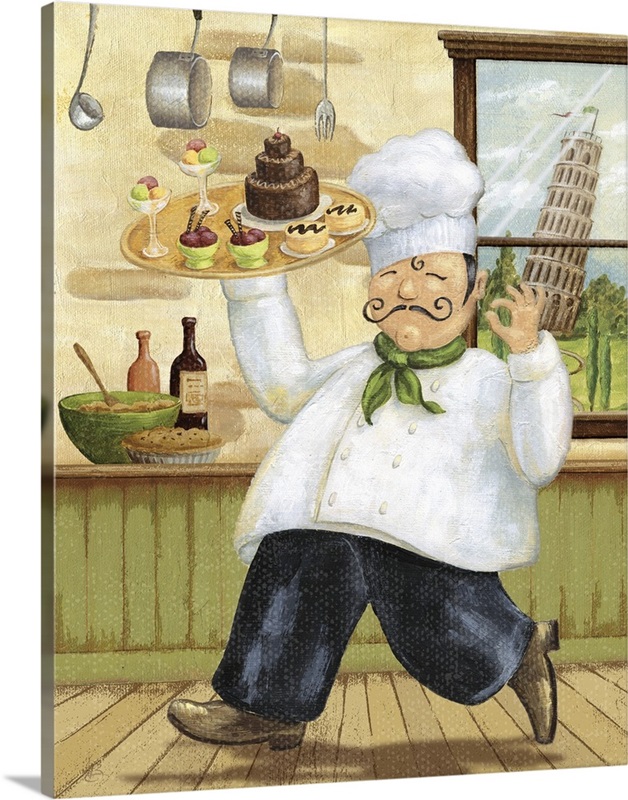 Happy Chef II | Great Big Canvas