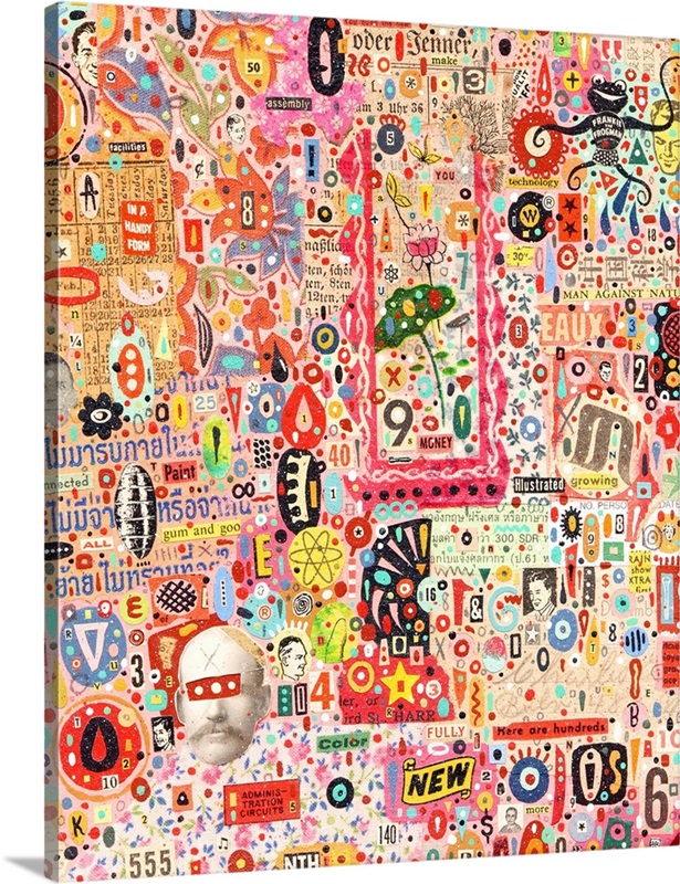 Human Refuse Detail | Great Big Canvas