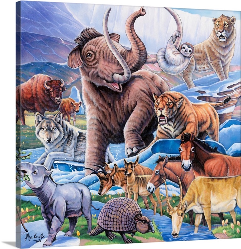 Ice Age Color | Great Big Canvas