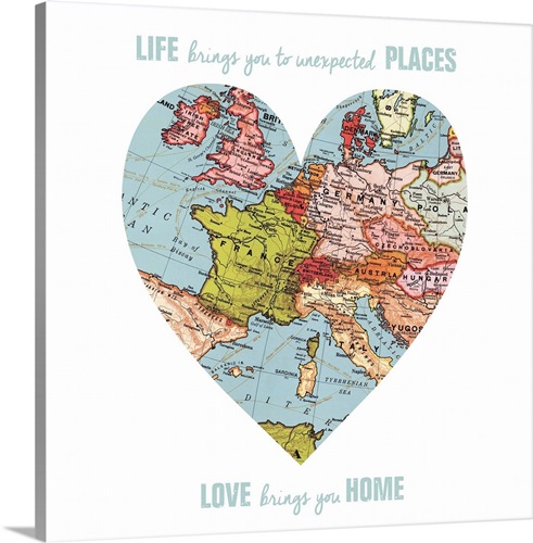 Love Map | Great Big Canvas