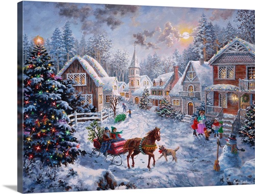 Merry Christmas Great Big Canvas