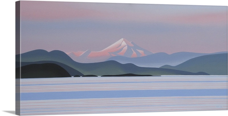 Mount Baker - Evening | Great Big Canvas