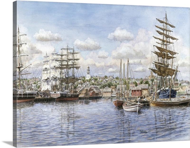 Nantucket, Ca. 1865 | Great Big Canvas