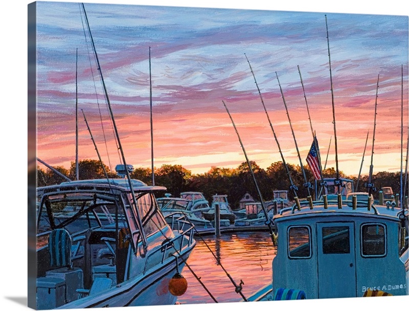 Niantic Harbor | Great Big Canvas