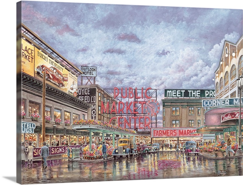Pike Place Market | Great Big Canvas