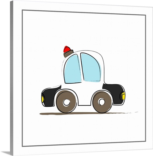 Police Car | Great Big Canvas