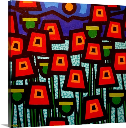 Poppy Field | Great Big Canvas