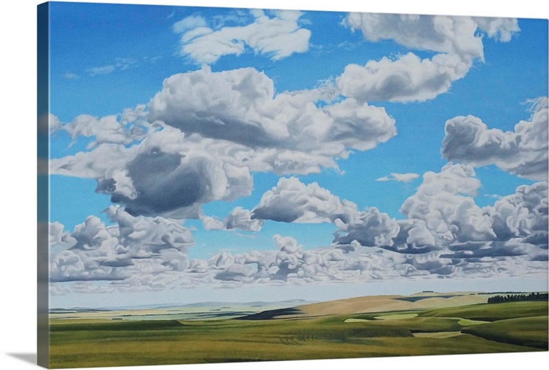 Prairie Clouds | Great Big Canvas