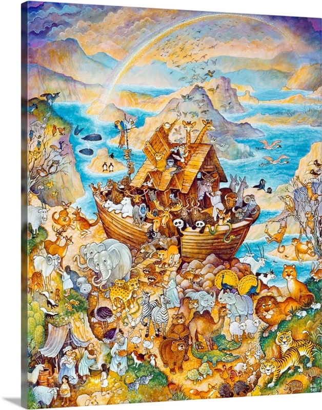 Rainbow Ark | Great Big Canvas