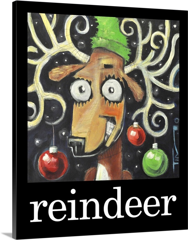 Reindeer Poster | Great Big Canvas