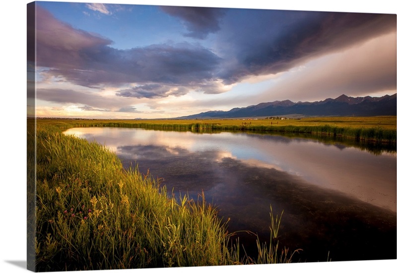 River Reflection | Great Big Canvas