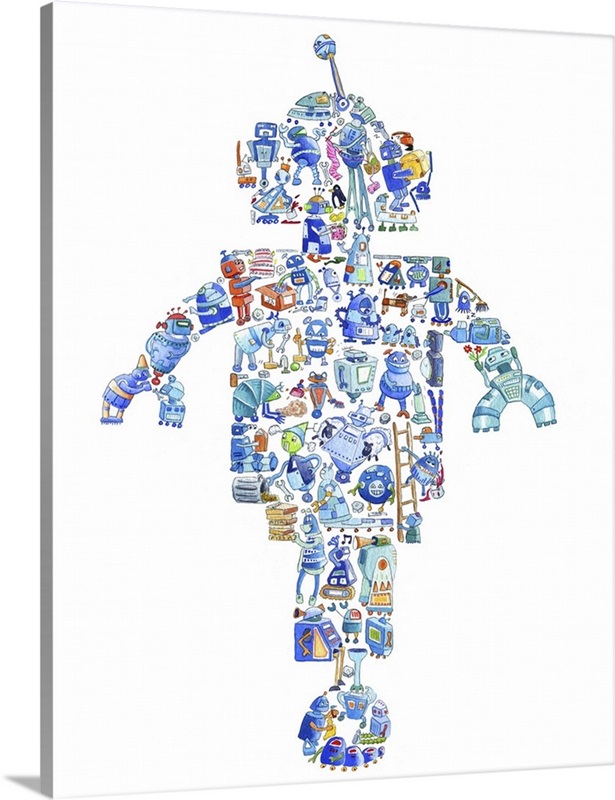 Robot | Great Big Canvas