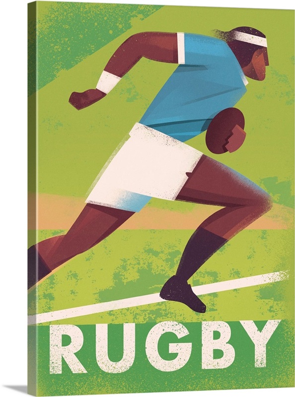 Rugby Player | Great Big Canvas