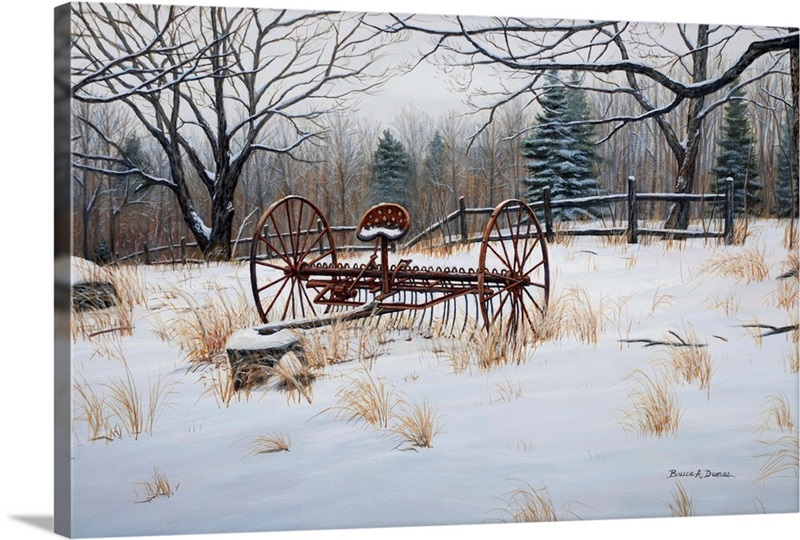 Rustic Rake | Great Big Canvas