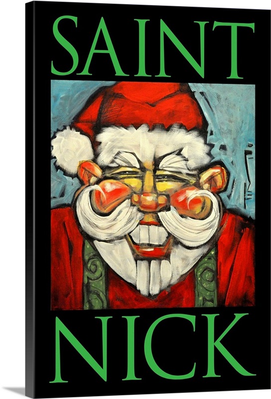 Saint Nick Poster | Great Big Canvas