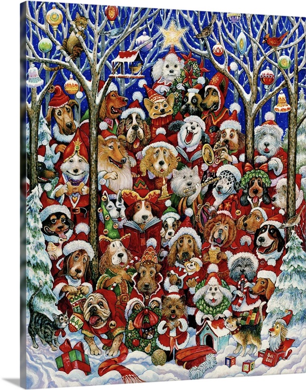 Santa Paws | Great Big Canvas