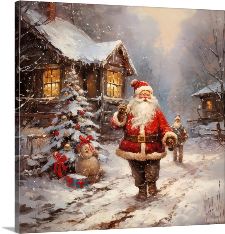 Santas Little Helper | Great Big Canvas