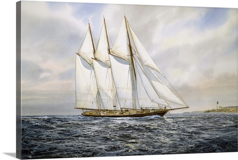 Schooner Atlantic | Great Big Canvas
