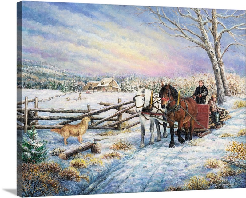 Sleigh Ride Home | Great Big Canvas