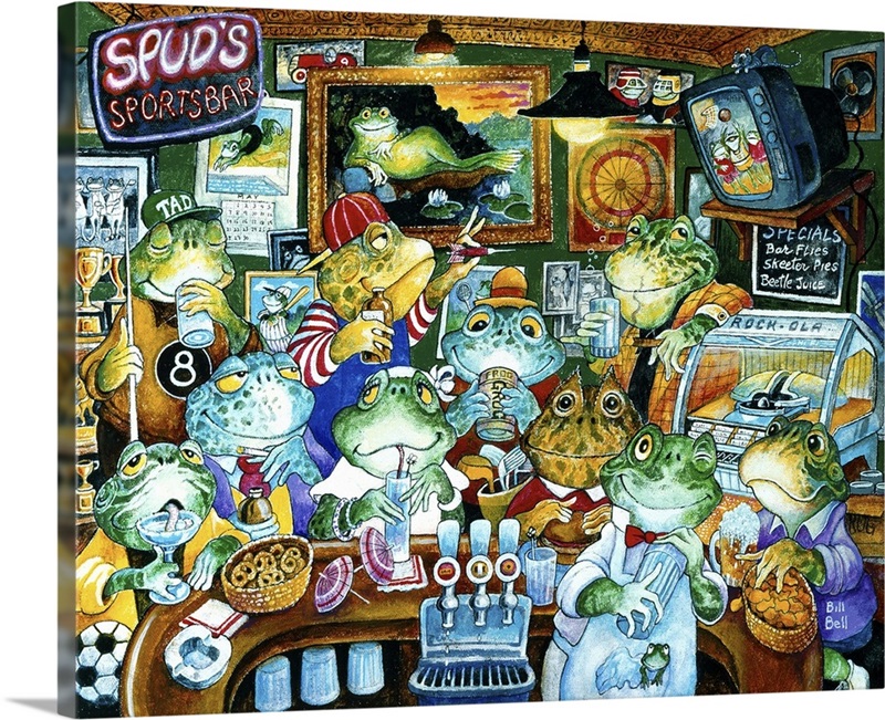 Spud's Sportsbar | Great Big Canvas