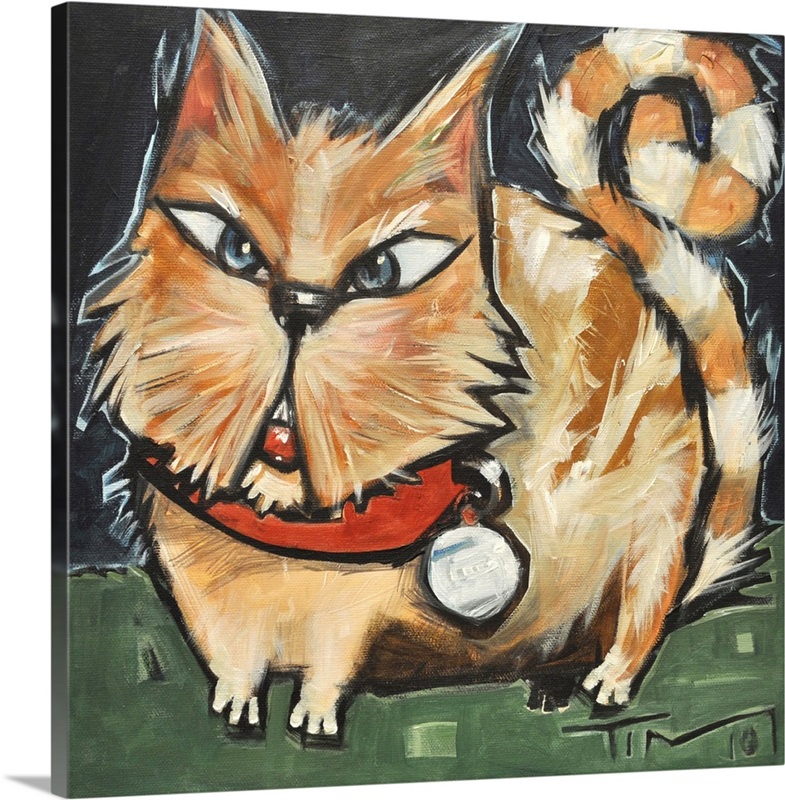 Square Cat | Great Big Canvas