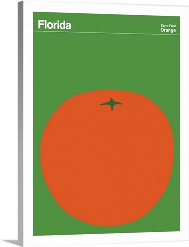 State Posters - Florida State Fruit: Orange | Great Big Canvas