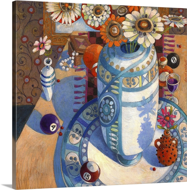 Still life with Billiard Balls | Great Big Canvas