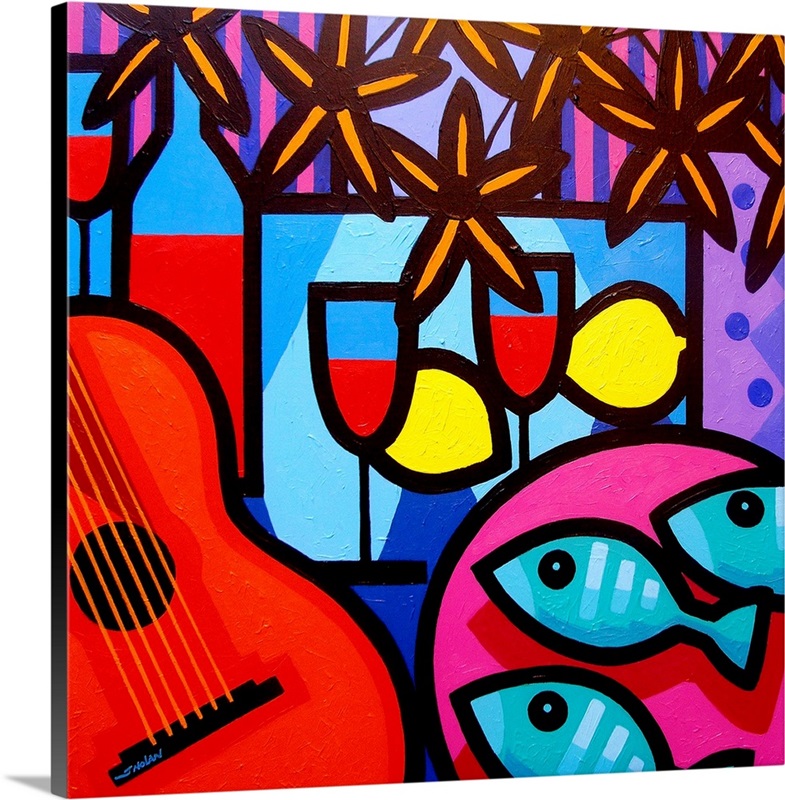 Still Life With Guitar | Great Big Canvas