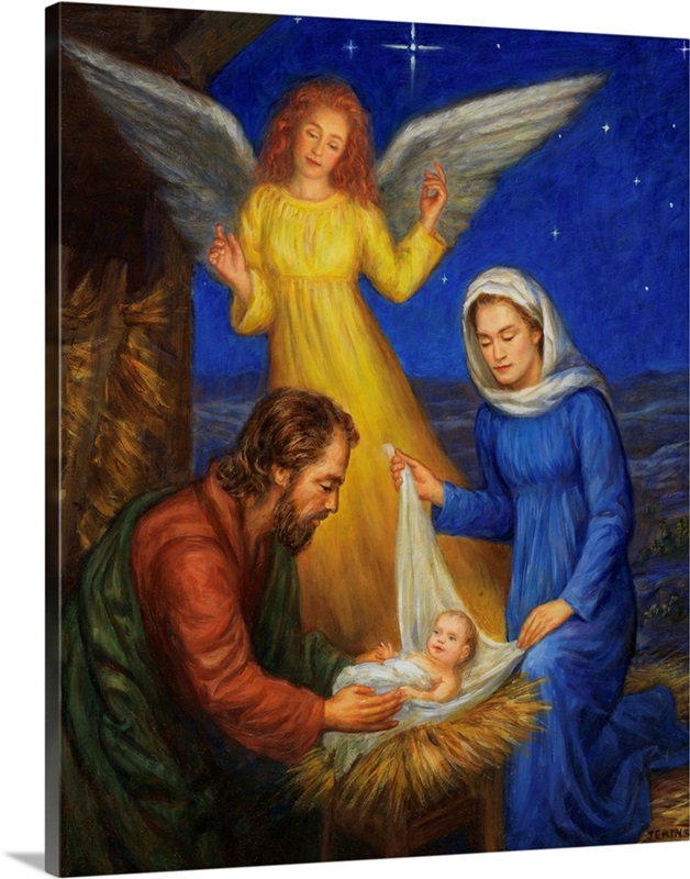 The Savior Is Born | Great Big Canvas