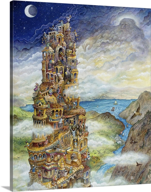 Tower Of Babel | Great Big Canvas