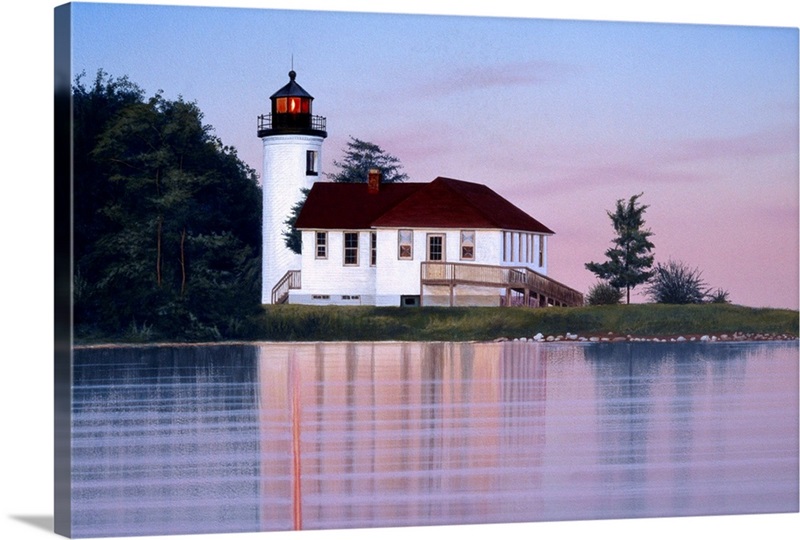 Whiskey Point Lighthouse | Great Big Canvas
