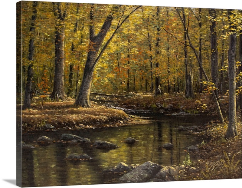 Woodland Brook | Great Big Canvas
