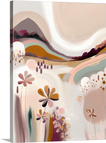 Colorful Hills Wall Art, Canvas Prints, Framed Prints, Wall Peels ...