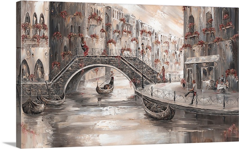 Sunset Glow - Venice Charm | Great Big Canvas