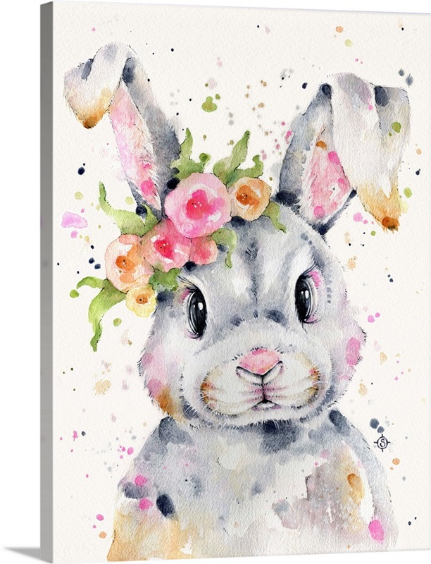 Little Miss Bunny | Great Big Canvas