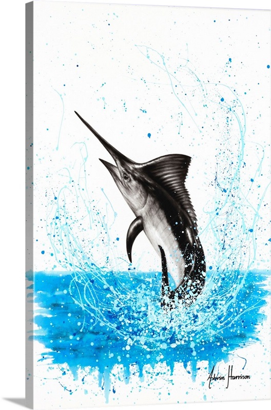 Dancing Marlin | Great Big Canvas