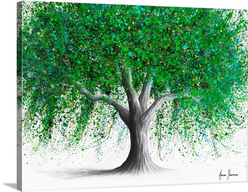 Quirky Gardener Tree | Great Big Canvas