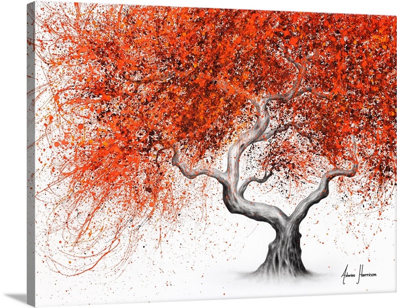 Twisting Lava Tree | Great Big Canvas