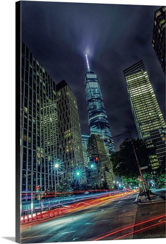 Freedom Tower At Night | Great Big Canvas