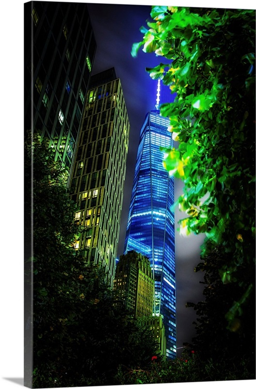 Freedom Tower At Night | Great Big Canvas