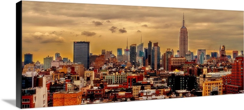 Midtown Manhattan View From A Rooftop | Great Big Canvas