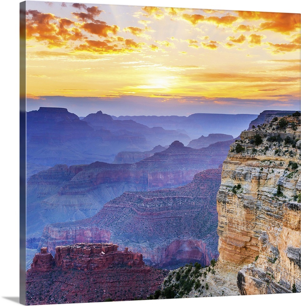 Dawn At The Grand Canyon Wall Art, Canvas Prints, Framed Prints, Wall ...
