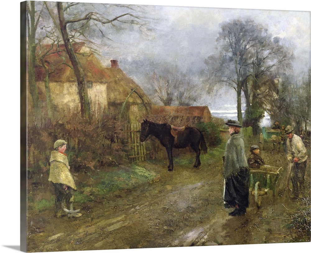 A Country Lane Wall Art, Canvas Prints, Framed Prints, Wall Peels ...