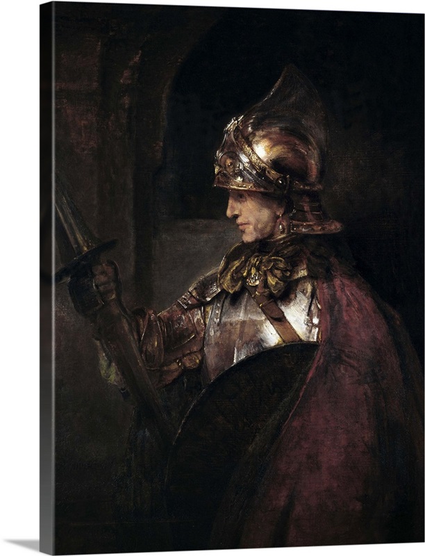 A Man in Armour, 1655 | Great Big Canvas
