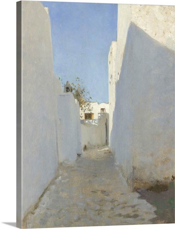 A Moroccan Street Scene, 1879-1880 | Great Big Canvas
