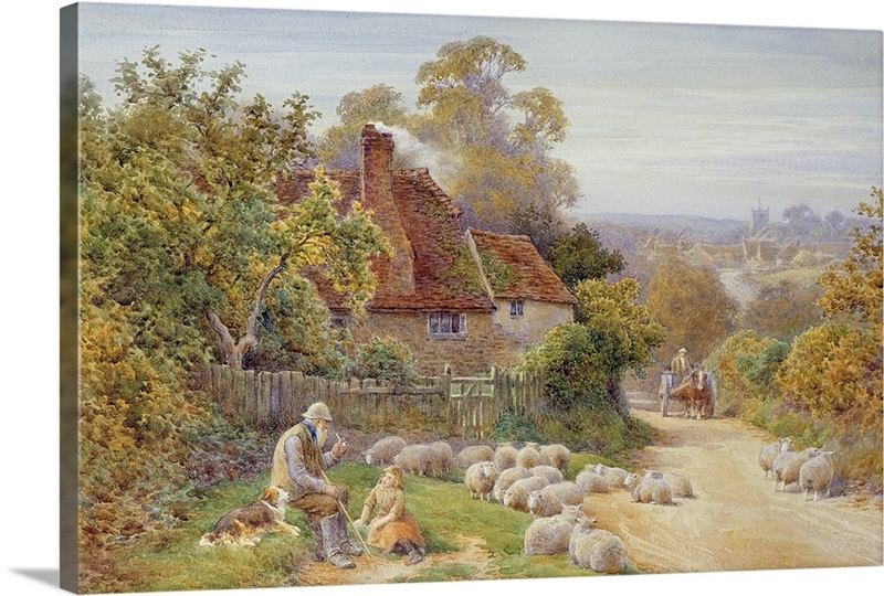 A Rest by the Way | Great Big Canvas