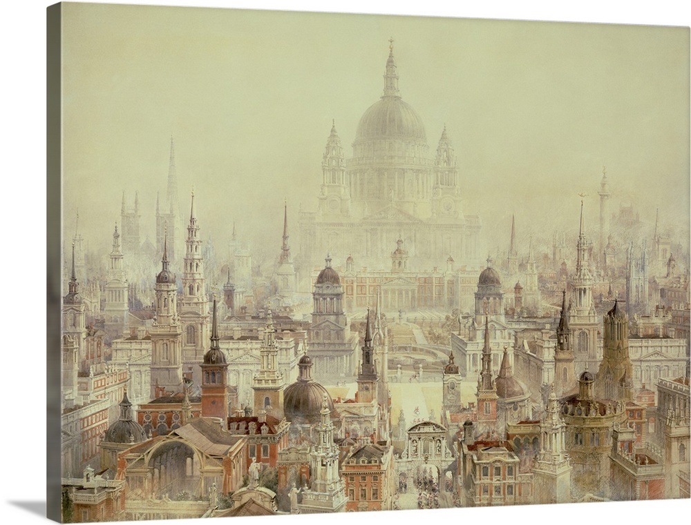 A Tribute to Sir Christopher Wren Wall Art, Canvas Prints, Framed ...